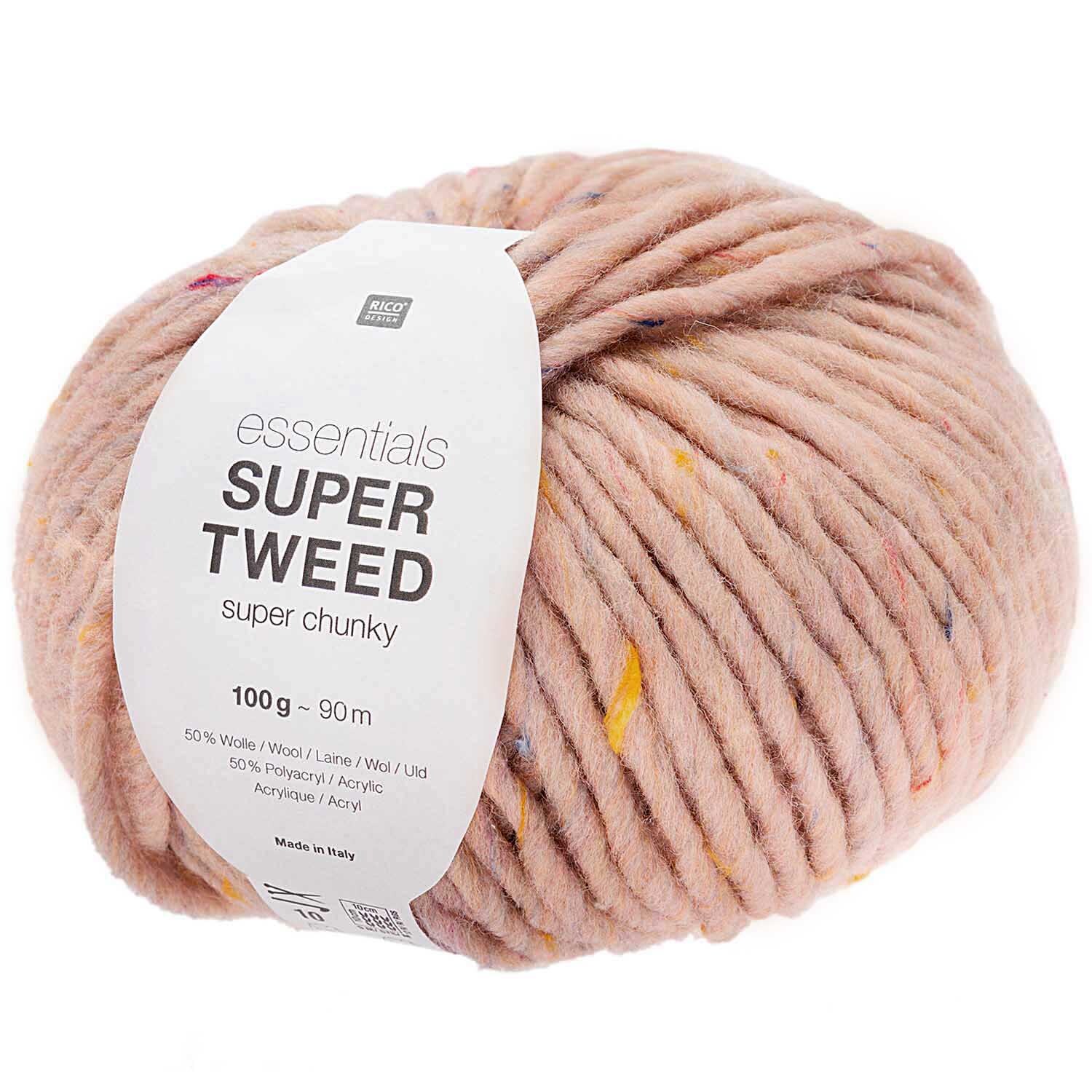 Rico Design Essentials Super Tweed super chunky 100g 90m