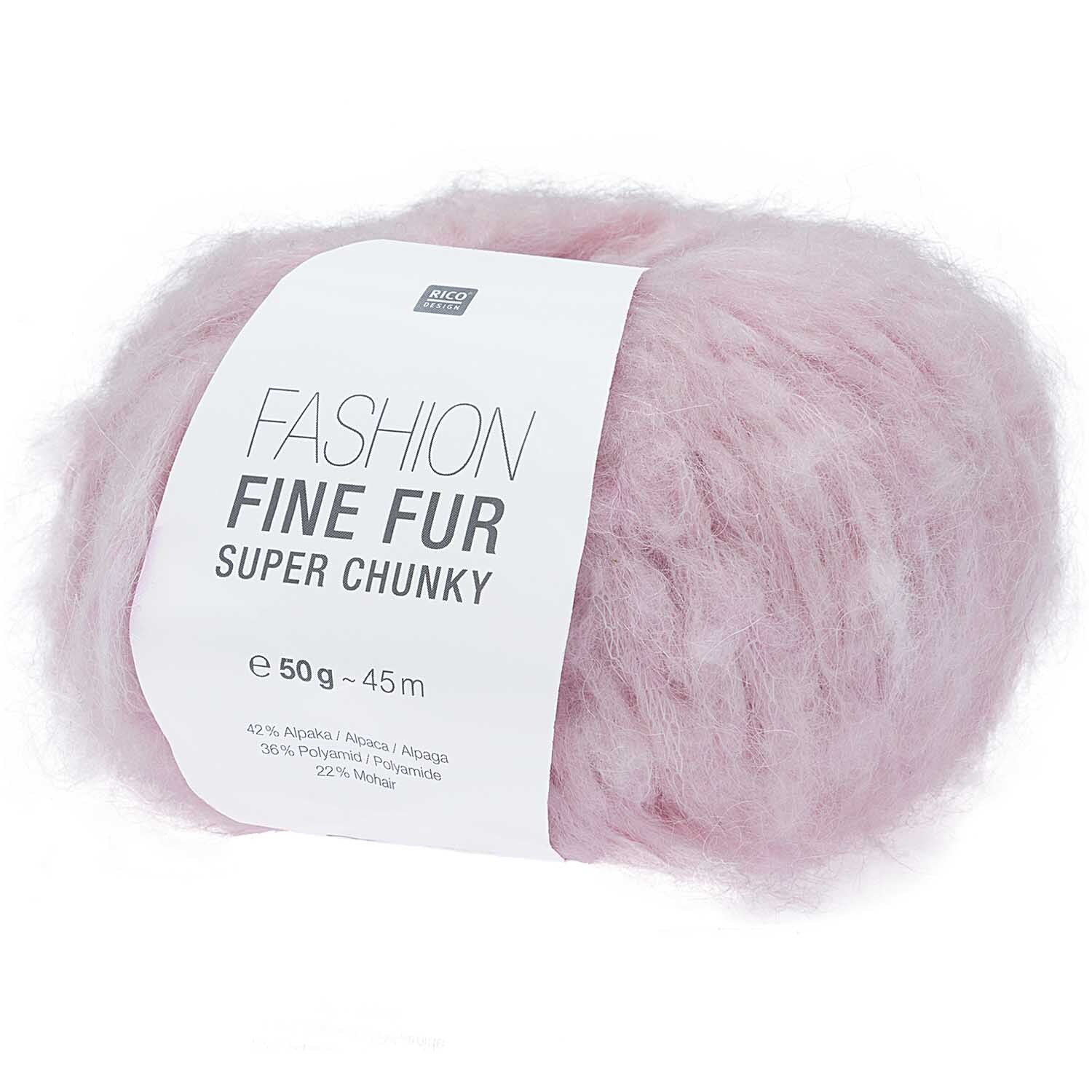 Rico Design Fashion Fine Fur Super Chunky 50g 45m