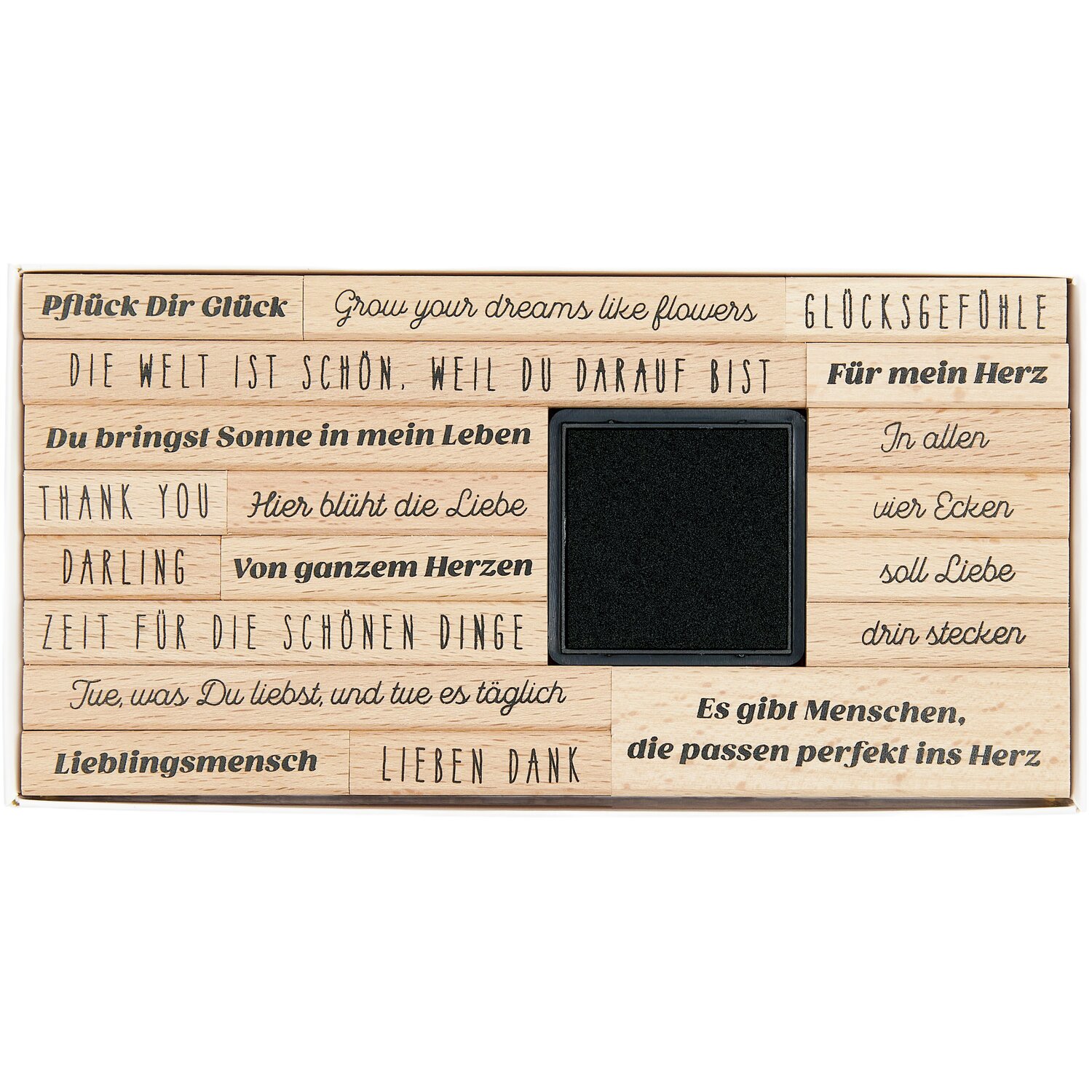 Paper Poetry stamp set La Vie en Rose poetry album | 3697450