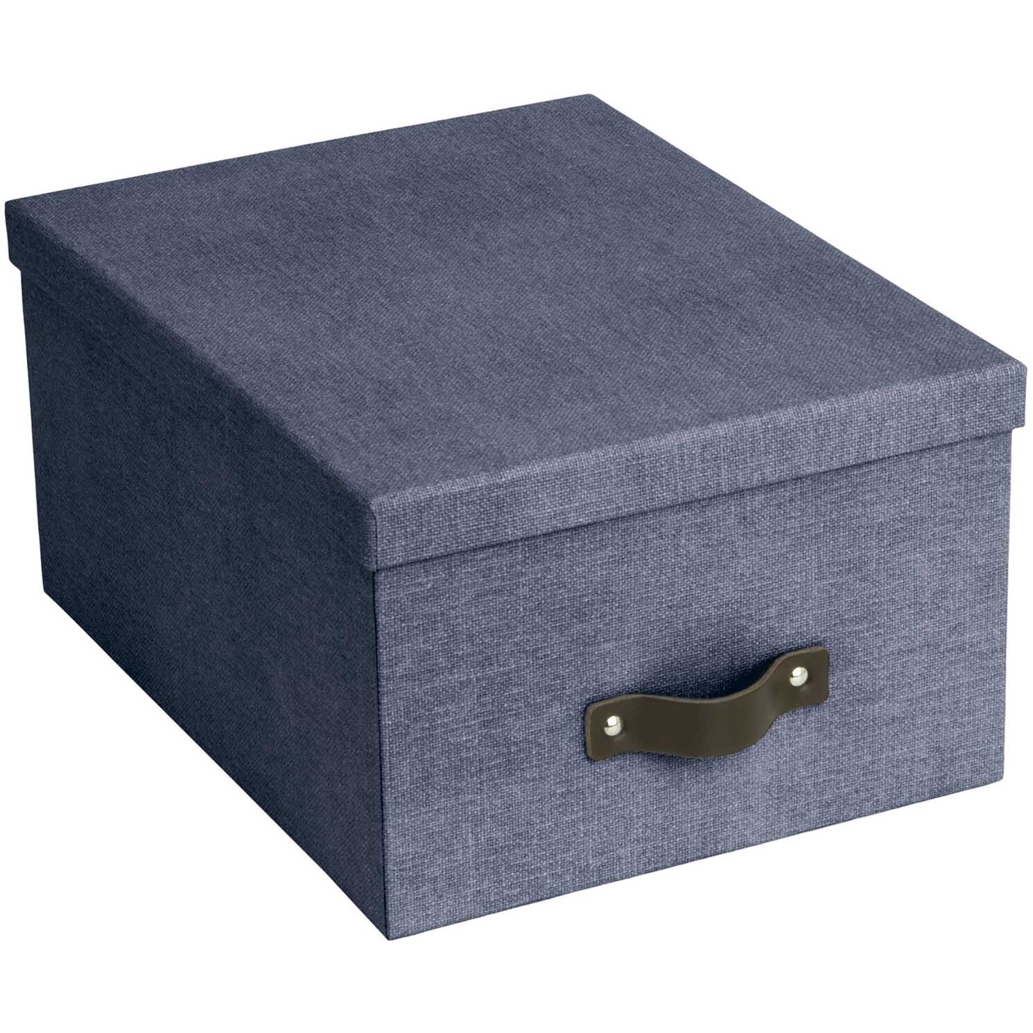 Nordiska storage box large blue, FSC MIX | 141122-06