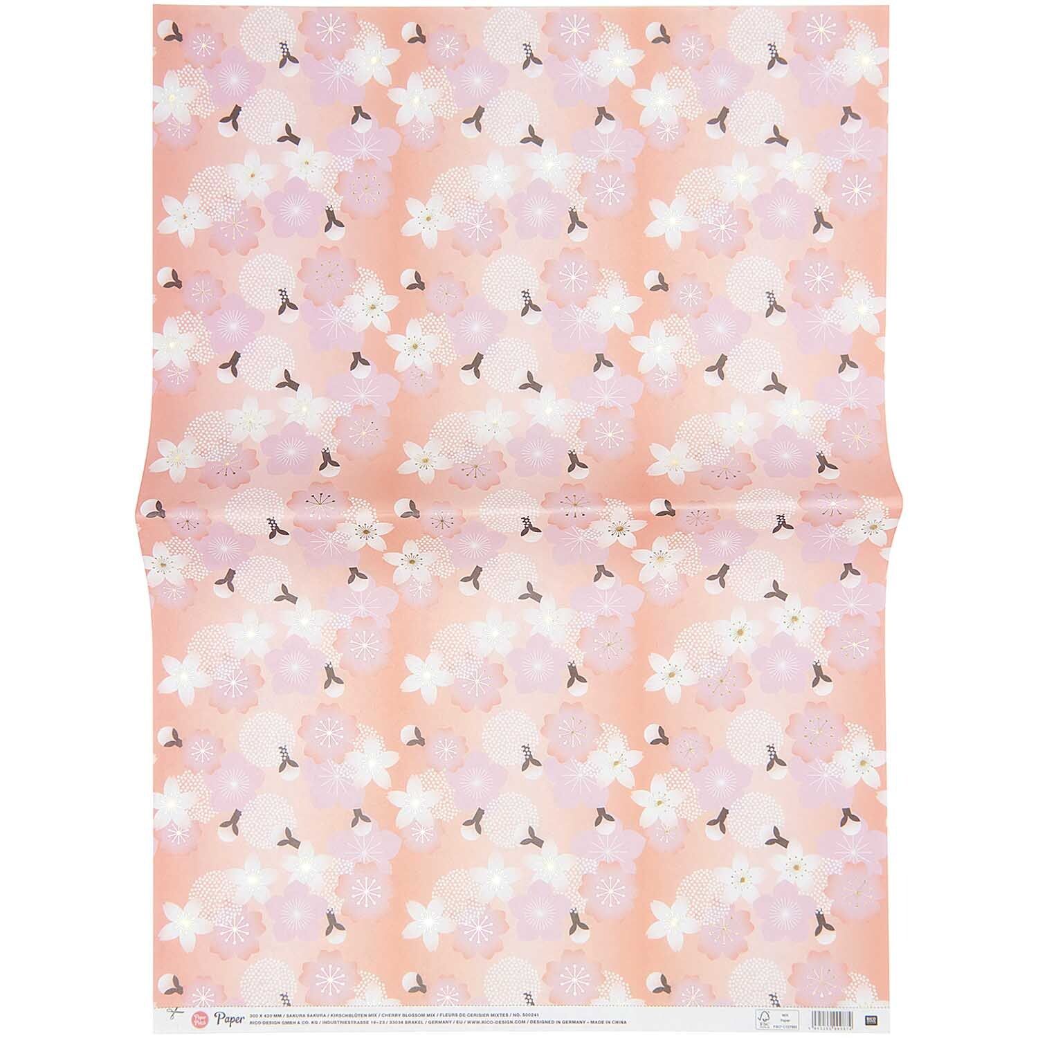 Paper Poetry Paper Patch Paper Cherry Blossom Mix 30x42cm | 3427569